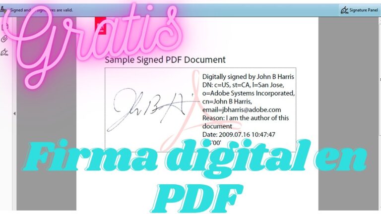 Firma documentos PDF con certificado digital ¡sin Adobe! Descubre cómo | Actualizado octubre 2025